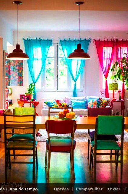 Ambientes Coloridos: Mais Vida Para a Sua Casa! - Aprimore Decor